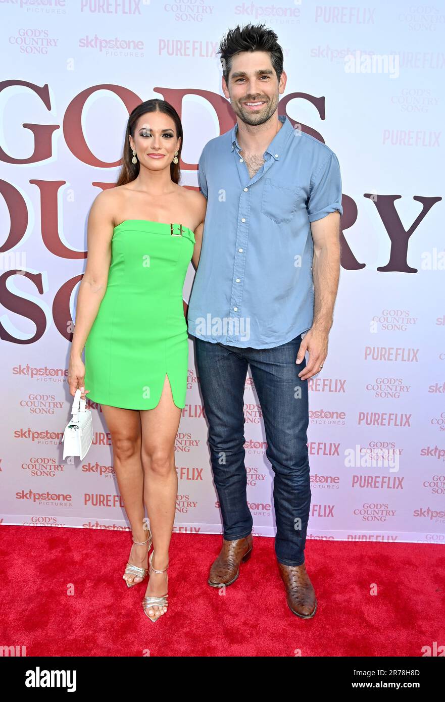 Franklin, USA. 13th June, 2023. Justene Alpert and Justin Gaston ...