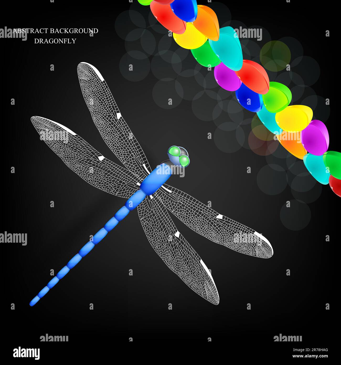Dragonfly. Vector illustration Stock Vector Image & Art - Alamy