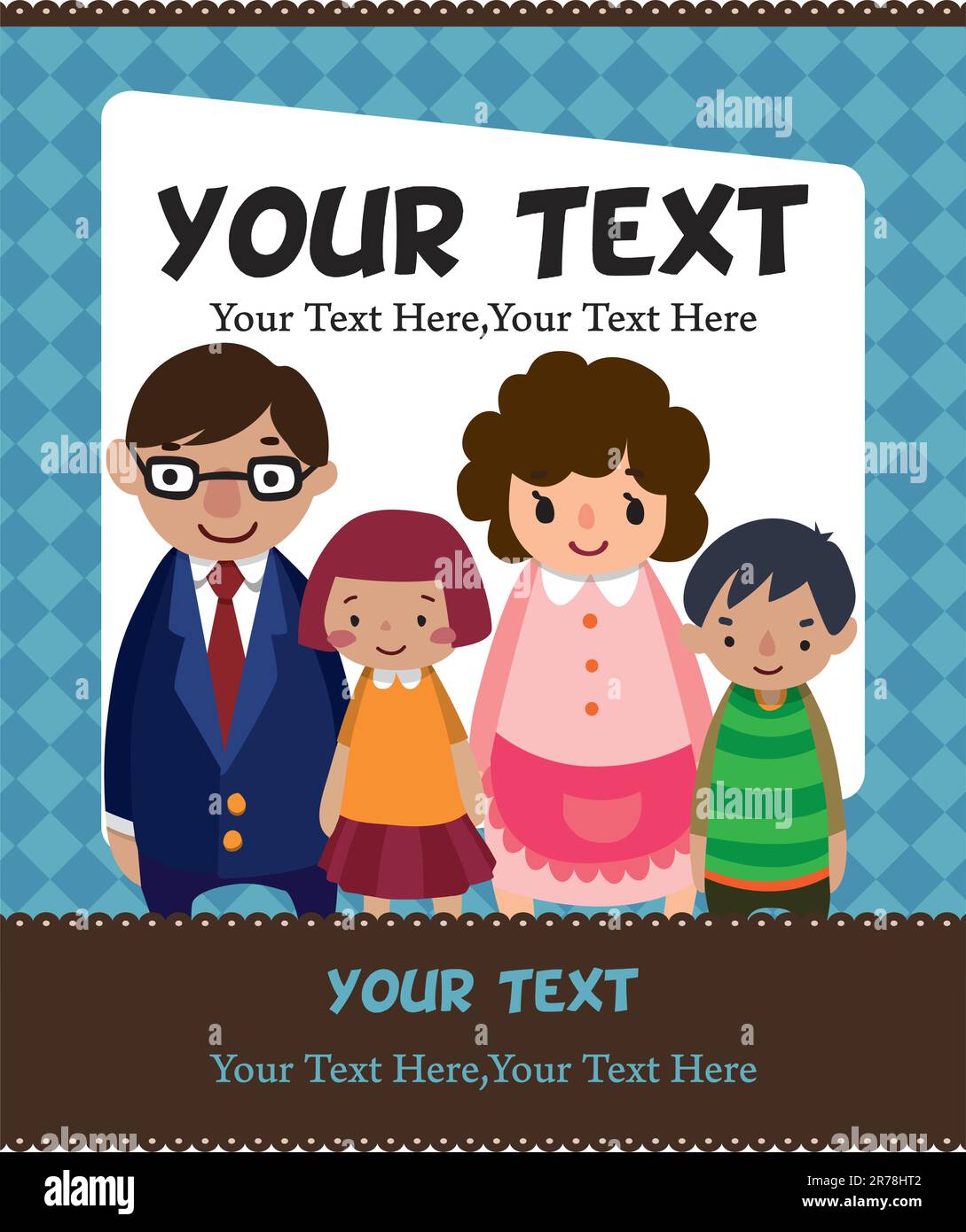 Family families grandparent grandchild Stock Vector Images - Alamy