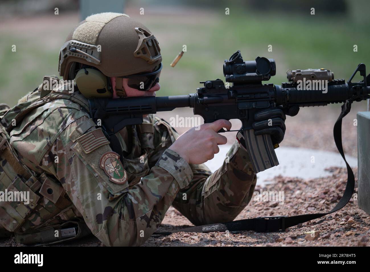 A 790th Missile Security Forces Squadron Airman participates in rapid ...