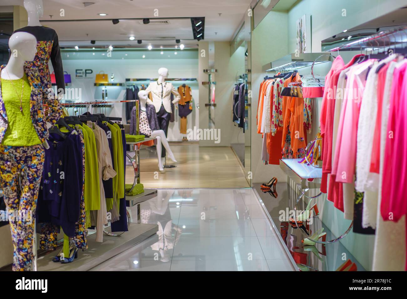 Shanghai - FEBRUARY 10: Shanghai is one of the best shopping place in ...