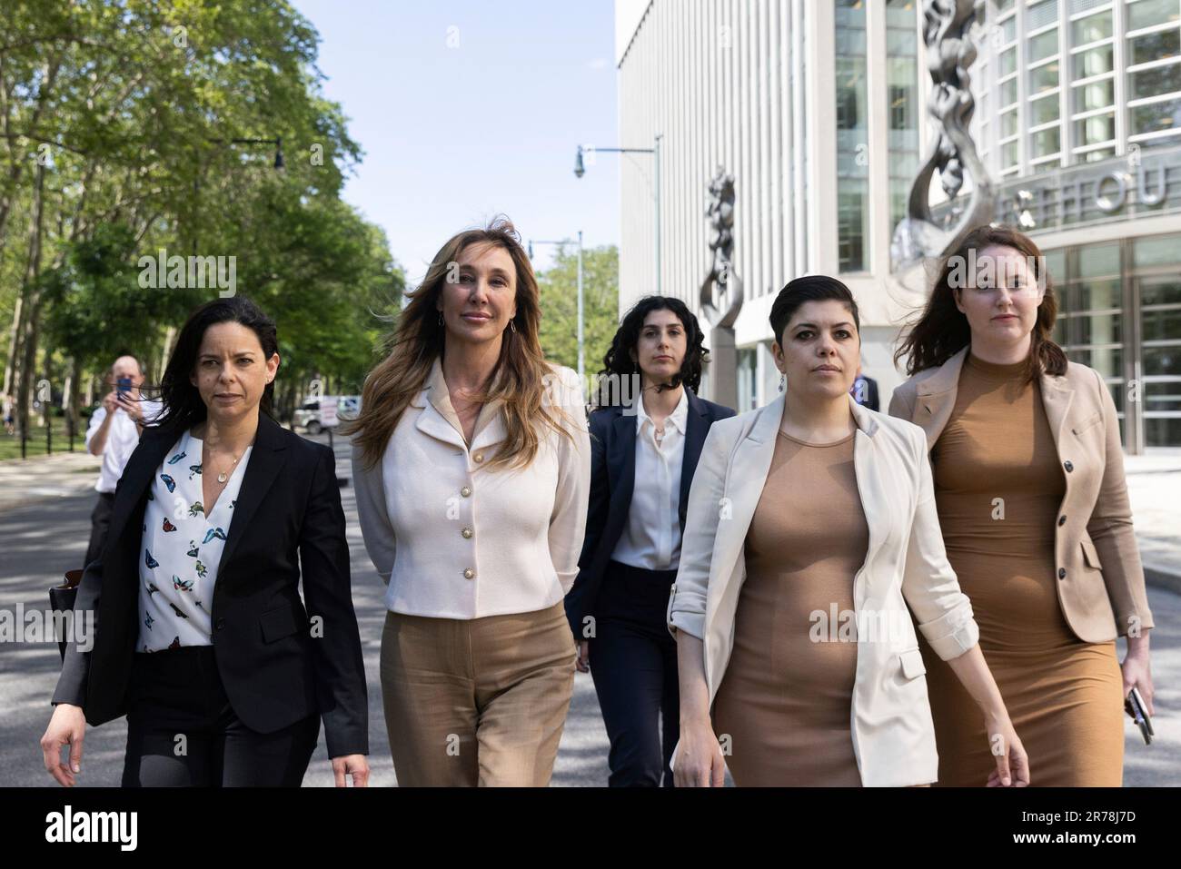 Nicole Daedone, founder and former CEO of OneTaste, second from left ...