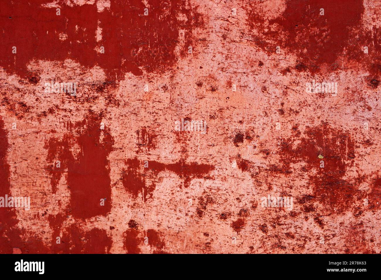 Red background with some cracks and damaged surface Stock Photo - Alamy