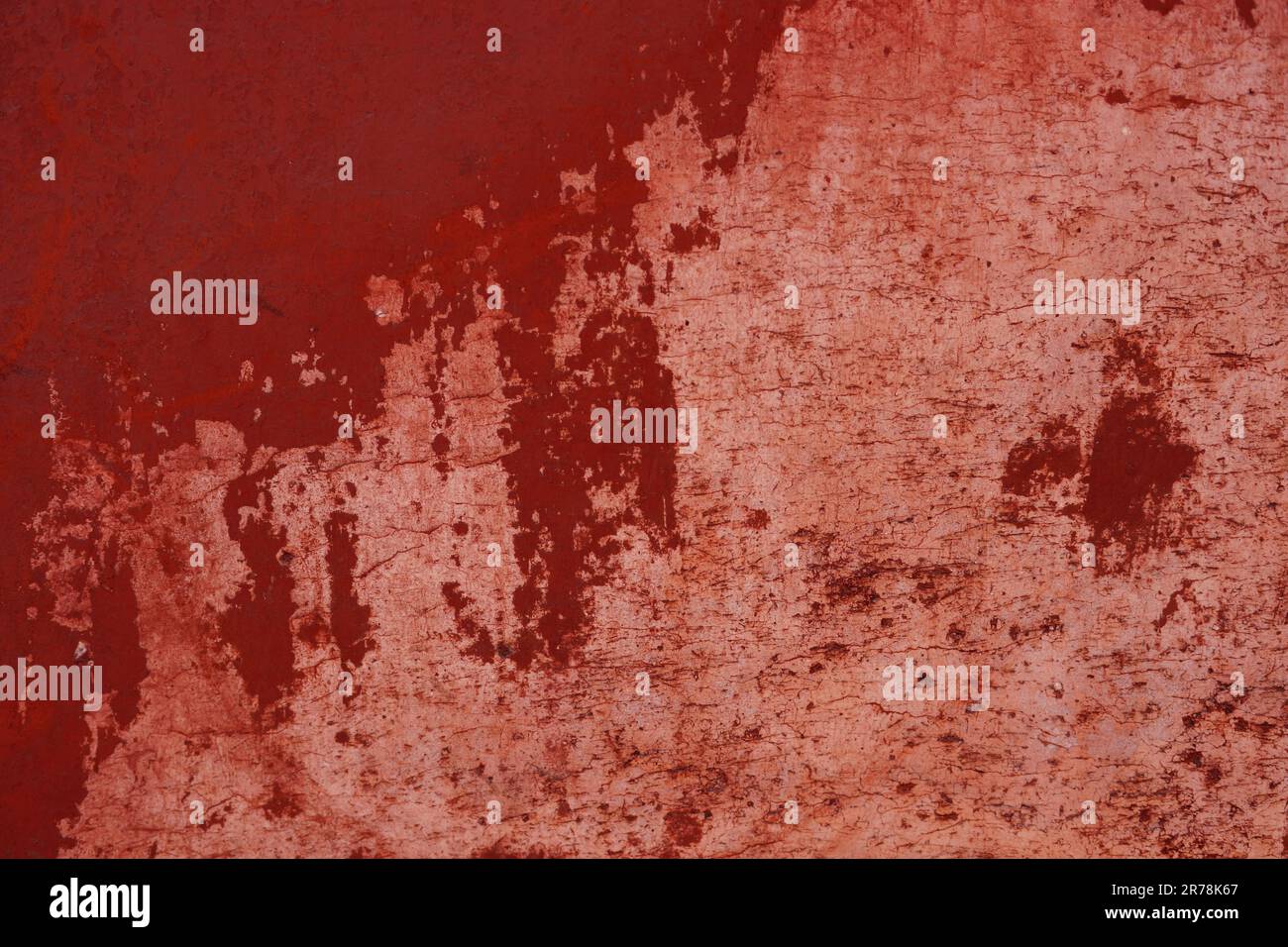Red background with some cracks and damaged surface Stock Photo - Alamy