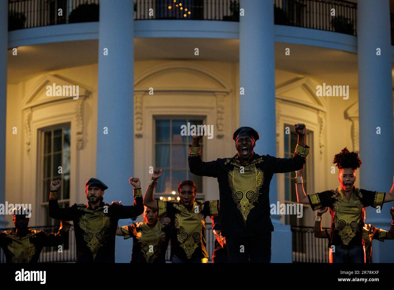 Washington, United States. 13th June, 2023. US dance group Step Afrika ...