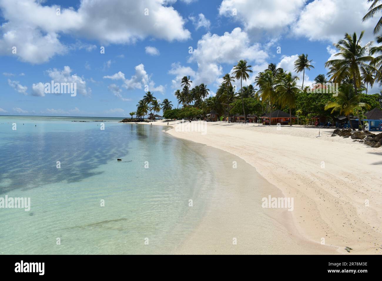 Pigeon Point Beach at the Pigeon Point Heritage Park in Tobago, West ...