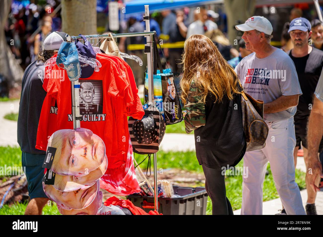 Donald trump rally 2023 hi-res stock photography and images - Alamy