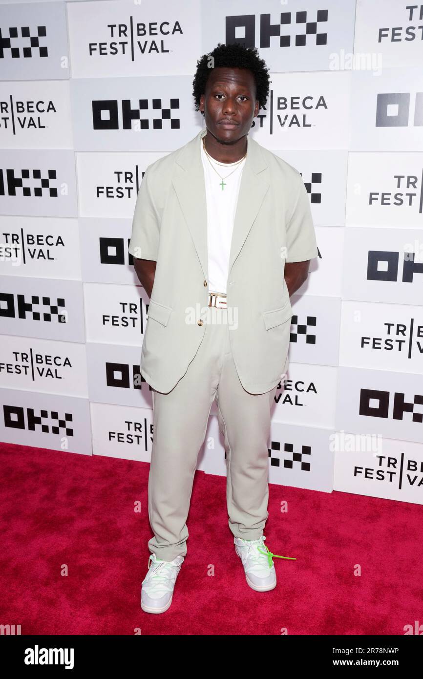 Okea Eme-Akwari attends the premiere of "The Walking Dead: Dead City ...