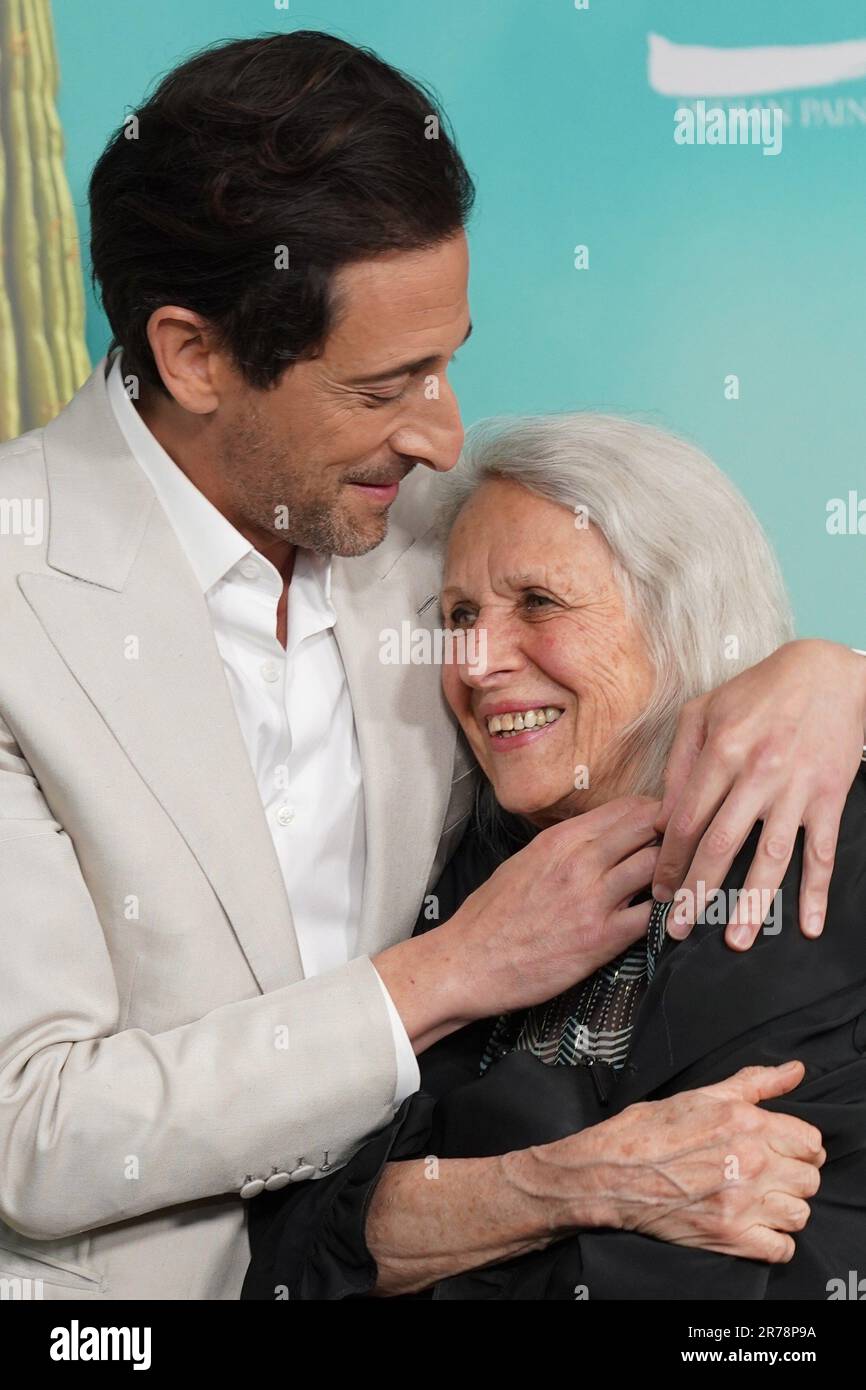 New York, NY, USA. 13th June, 2023. Adrien Brody, Sylvia Plachy at ...