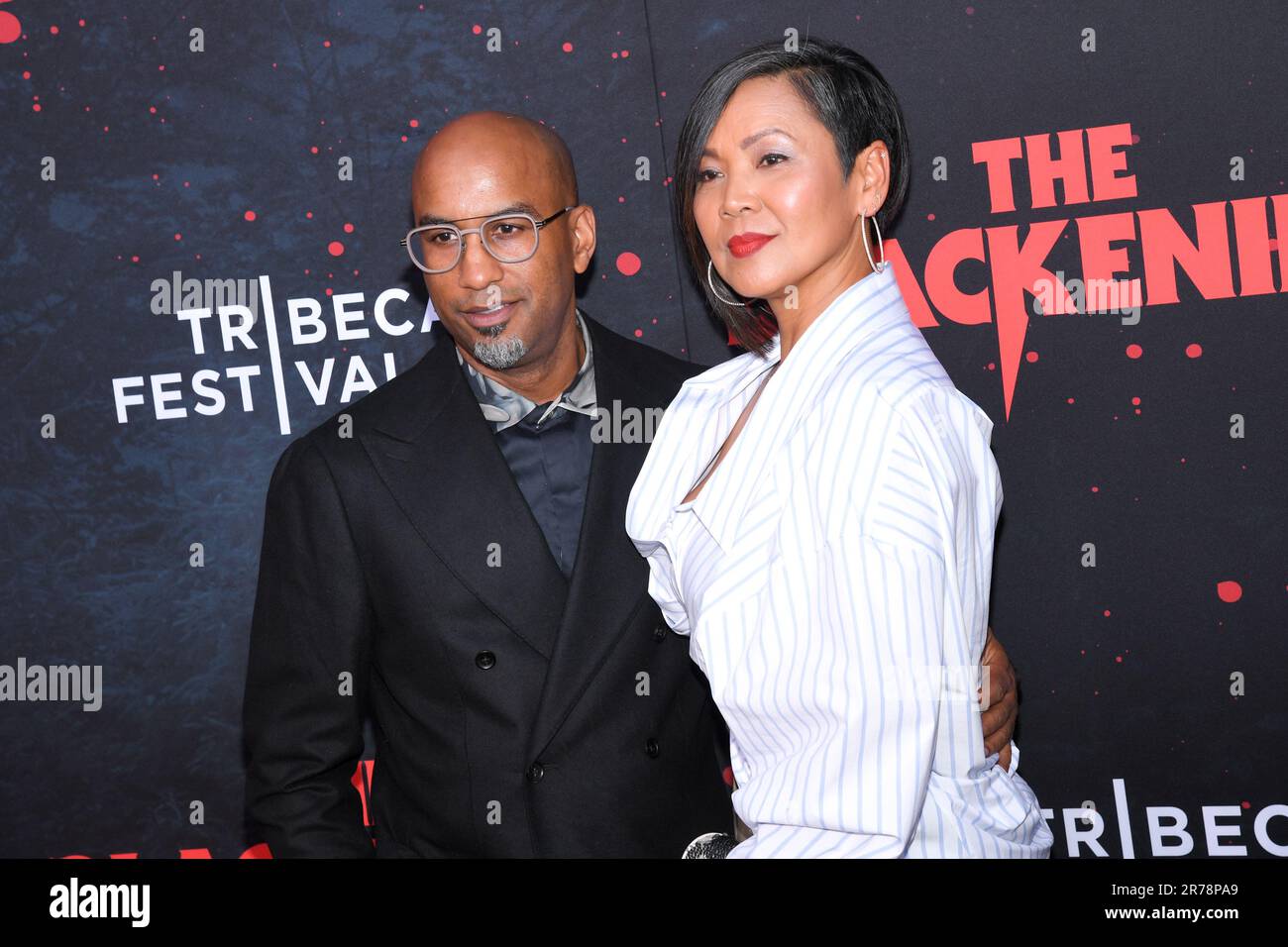 New York, USA. 13th June, 2023. Tim Story and Vicky Story attending ...