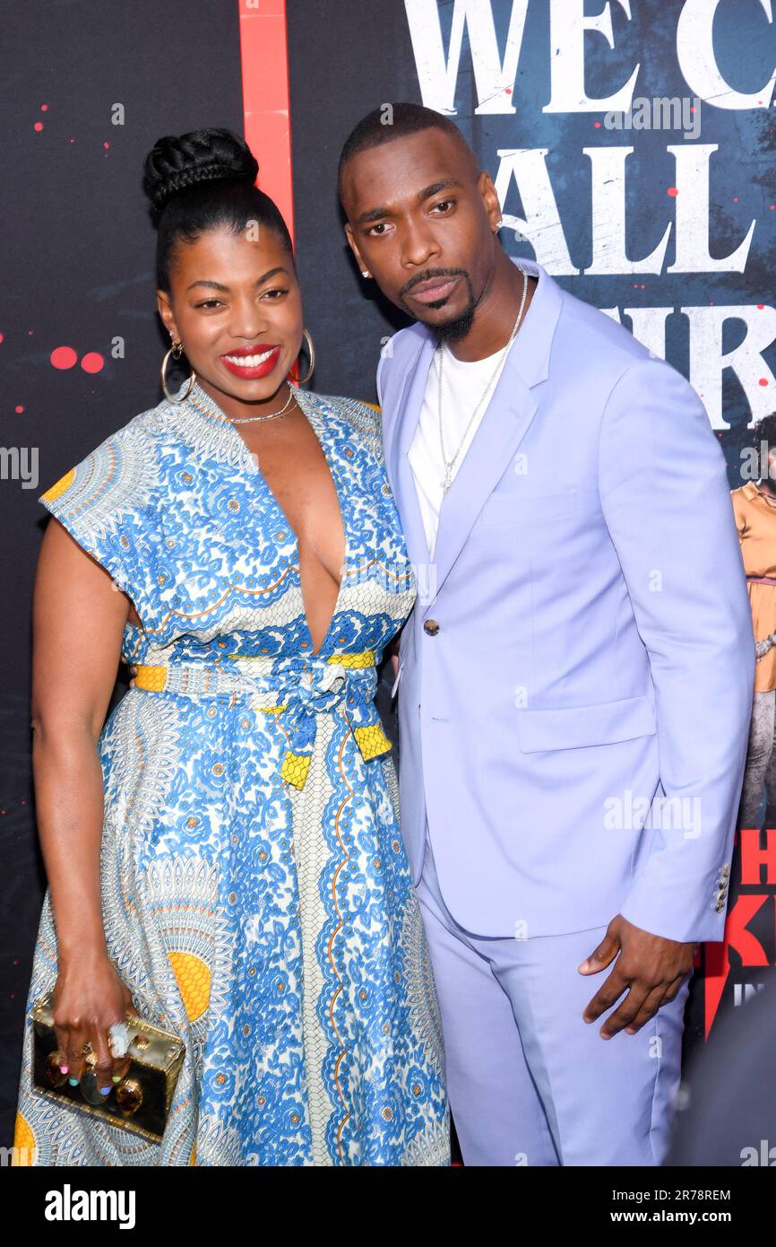 New York, USA. 13th June, 2023. Shaina Farrow and Jay Pharoah attending ...
