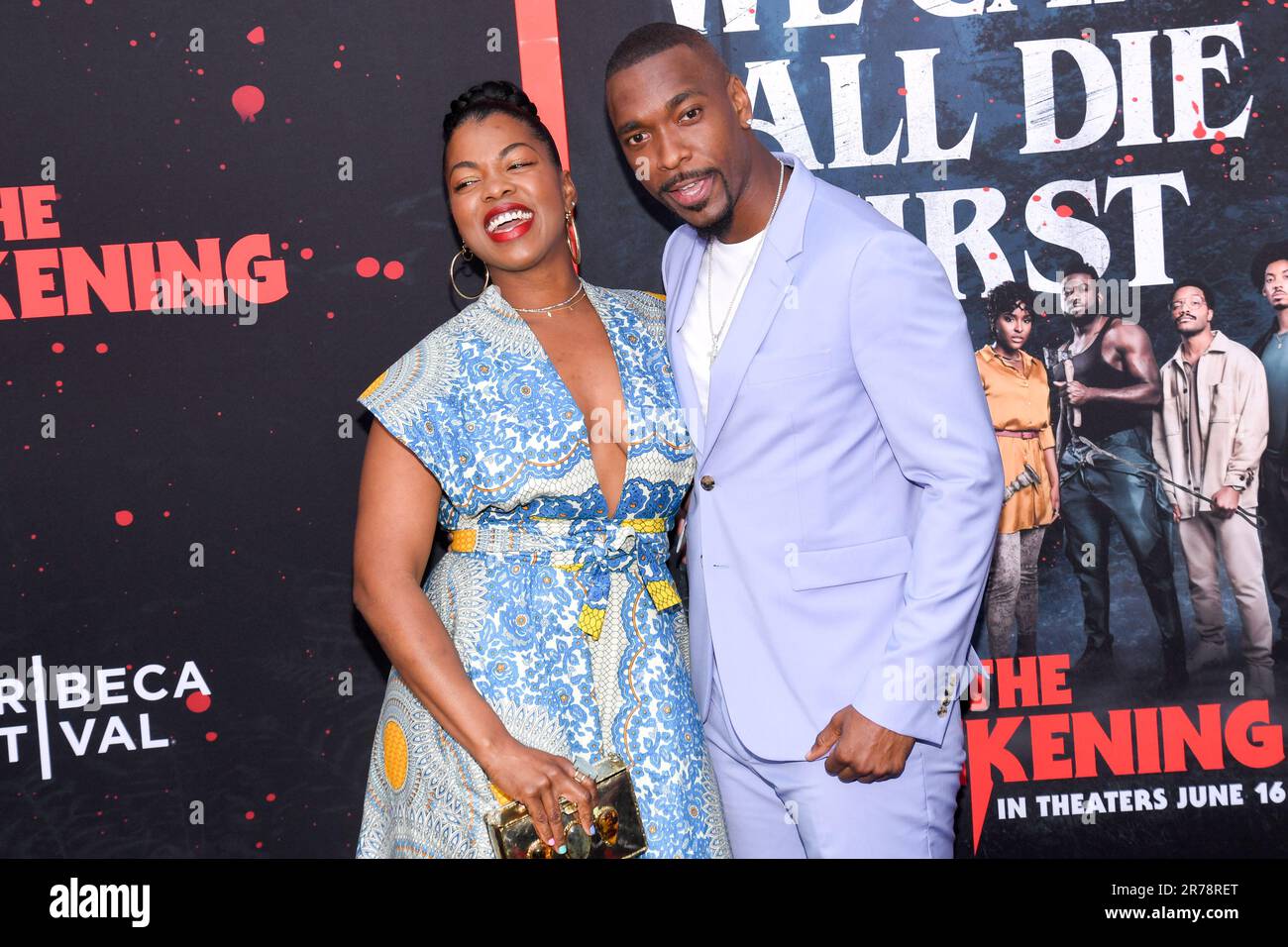 New York, USA. 13th June, 2023. Shaina Farrow and Jay Pharoah attending ...