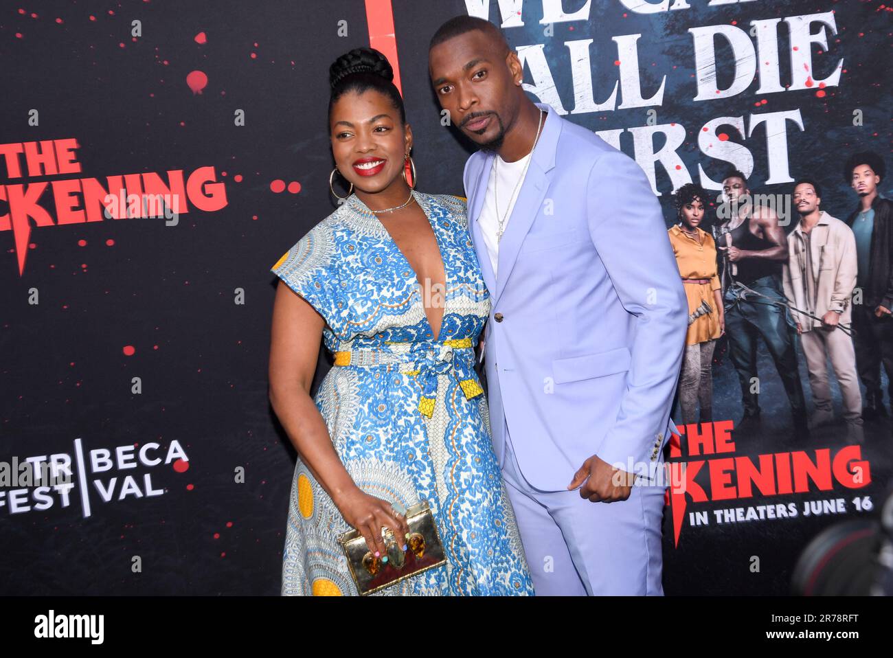 New York, USA. 13th June, 2023. Shaina Farrow and Jay Pharoah attending ...