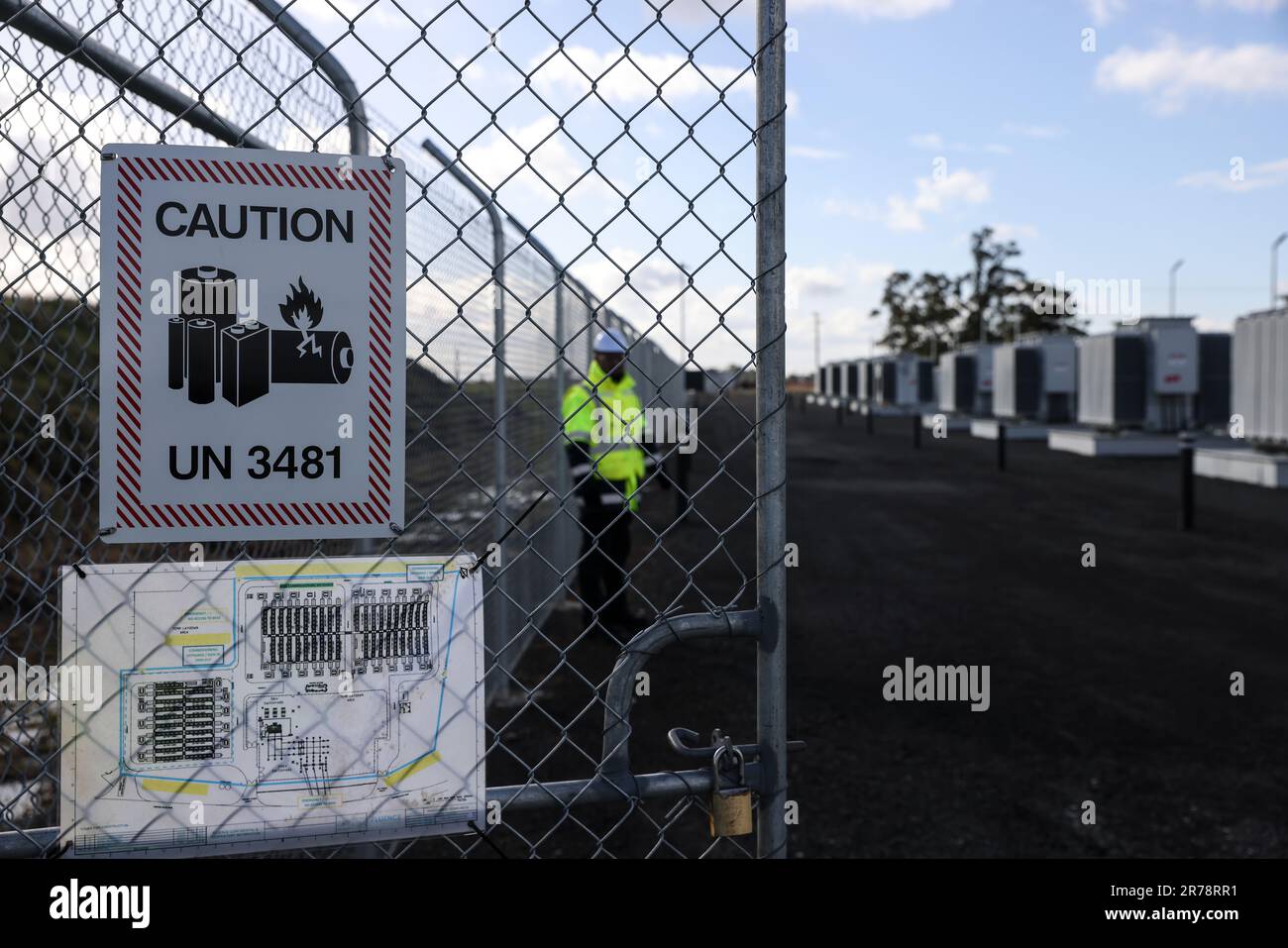 Melbourne, Australia. 14th June, 2023. A signage is seen at the ...