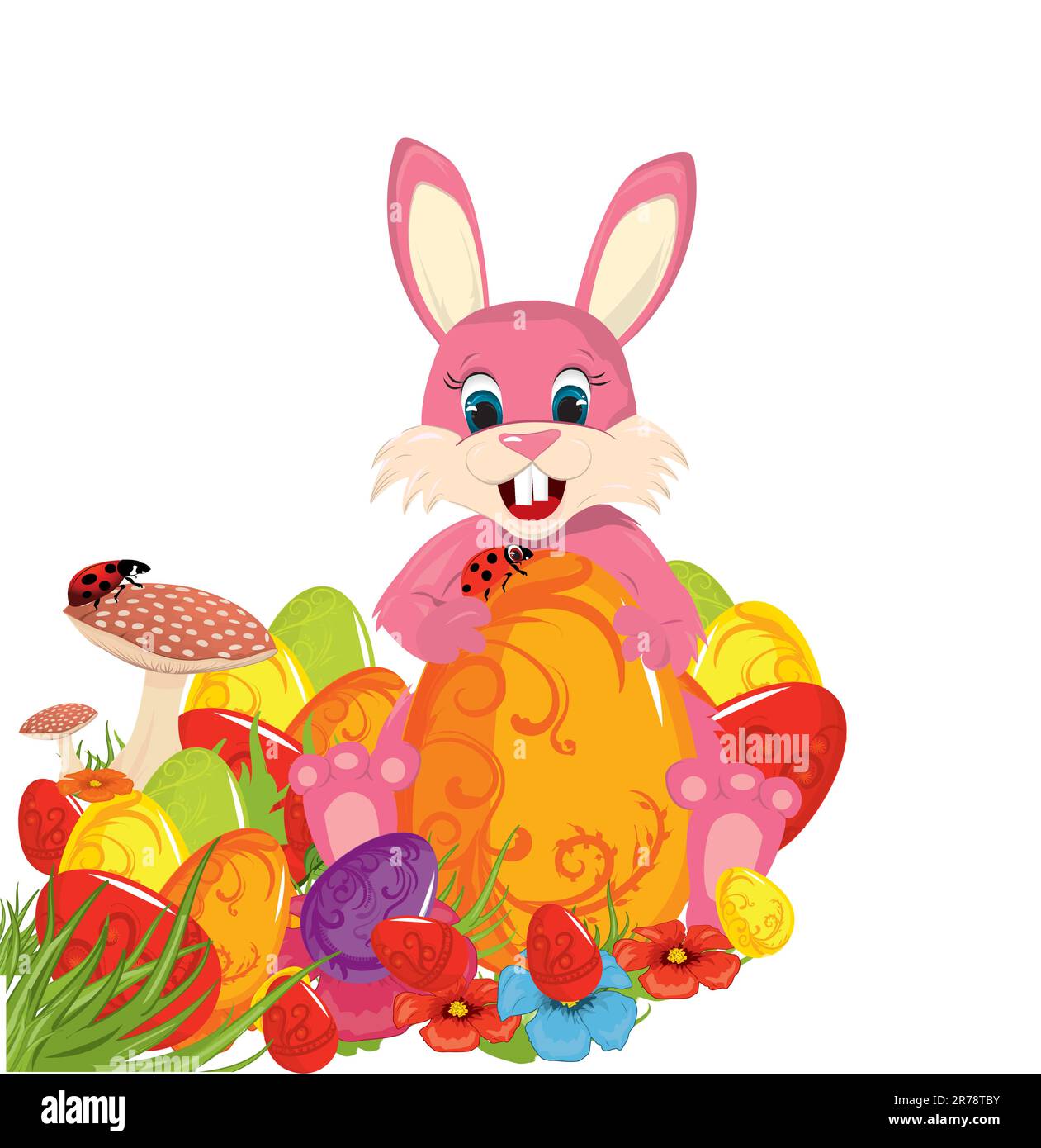 Front garden and animal Stock Vector Images - Alamy