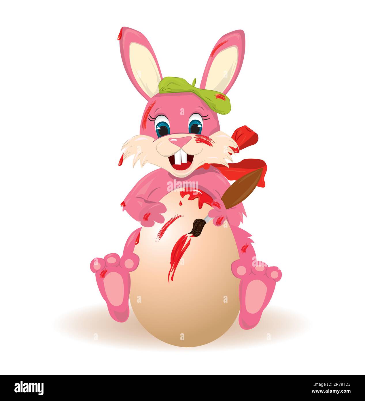 Child drawing easter holiday hi-res stock photography and images - Alamy