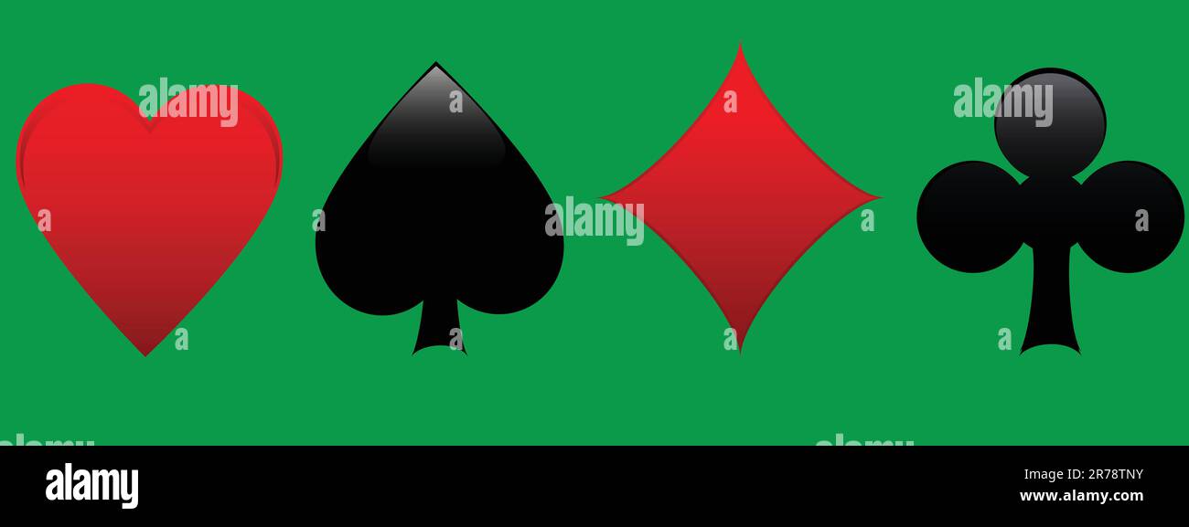 Card suits hi-res stock photography and images - Alamy