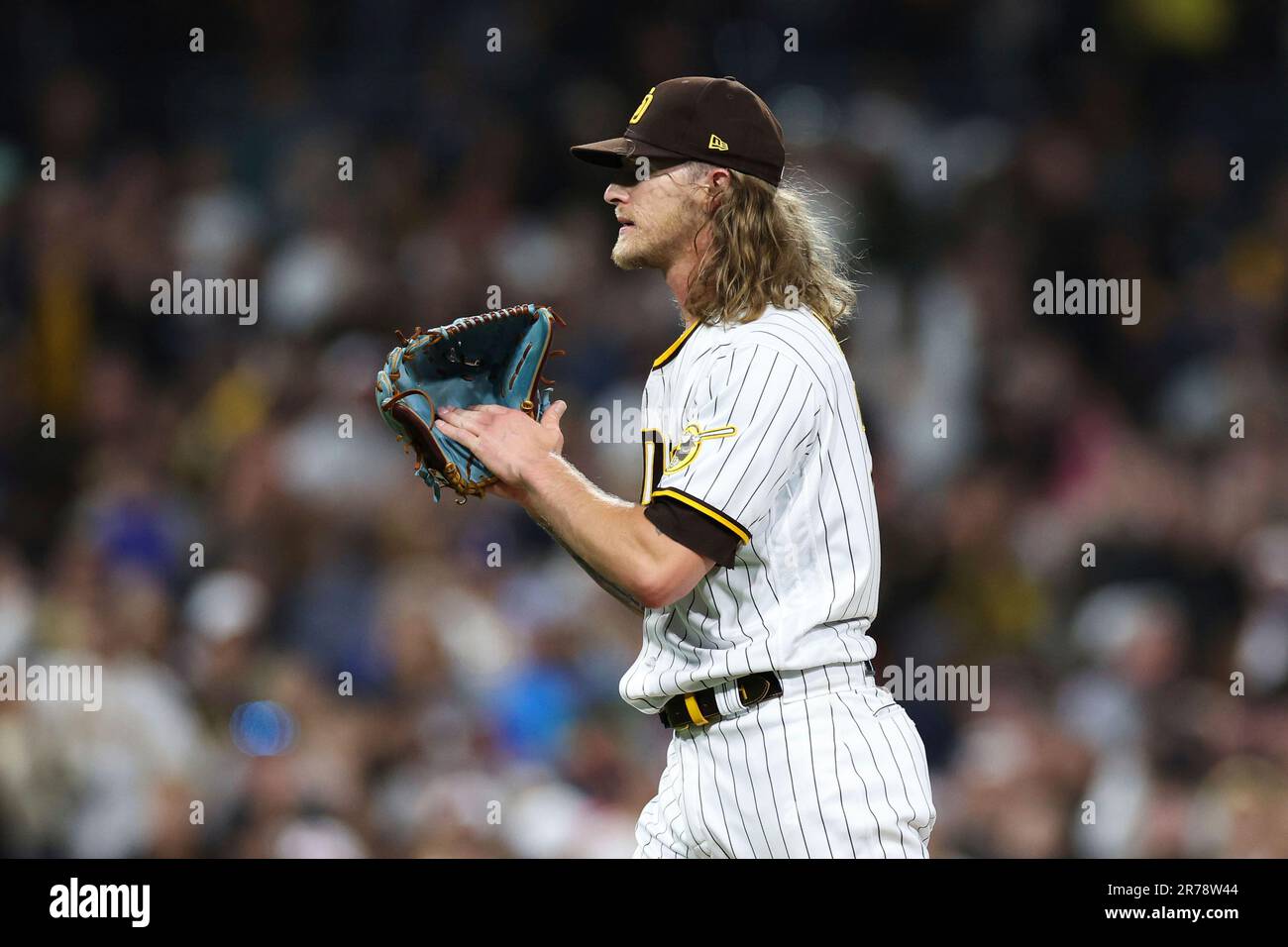San Diego Padres' Josh Hader celebrates after the Padres defeated the ...