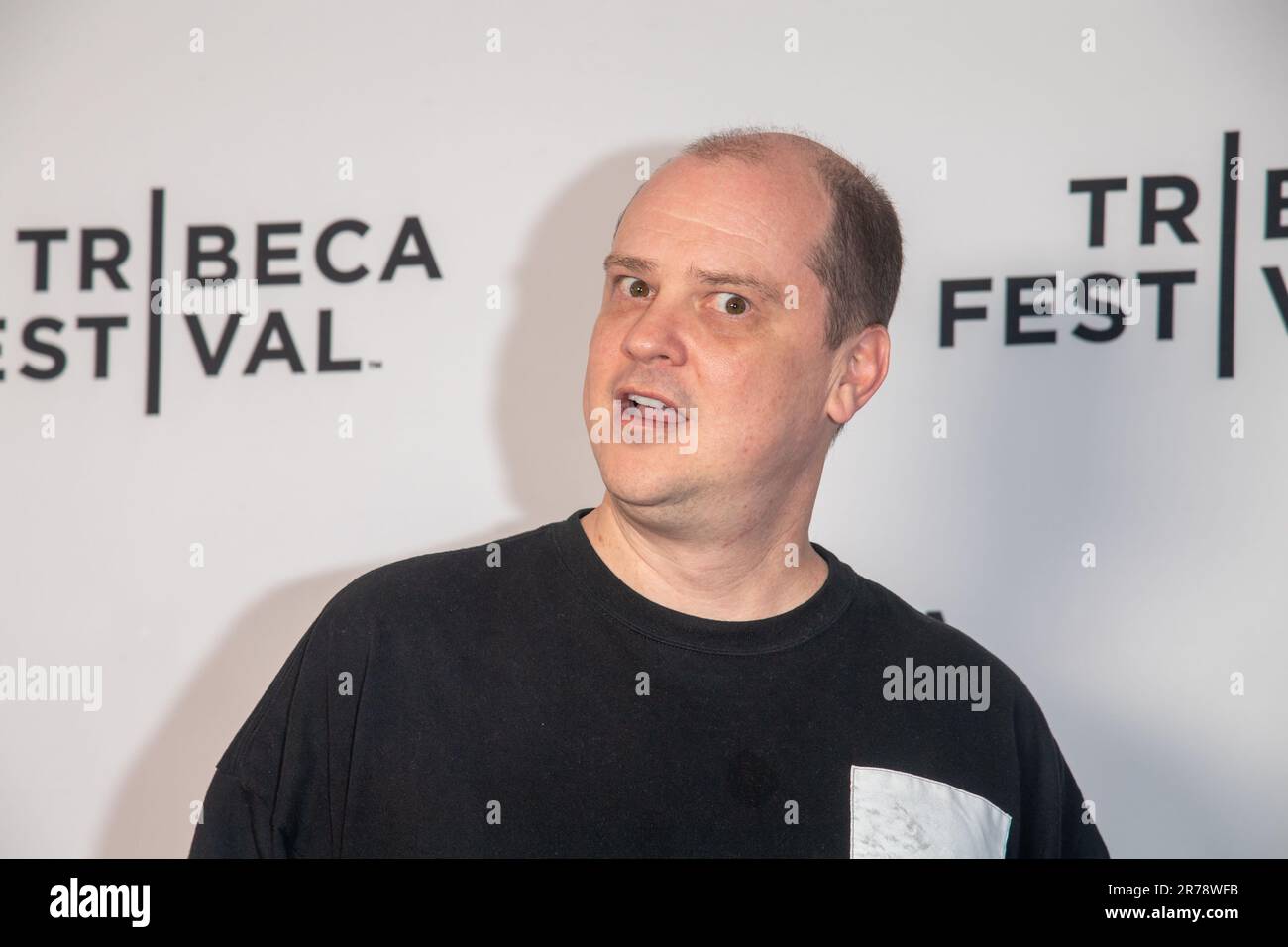 NEW YORK, NEW YORK - JUNE 13: Mike Flanagan attends "Alan Wake 2 ...