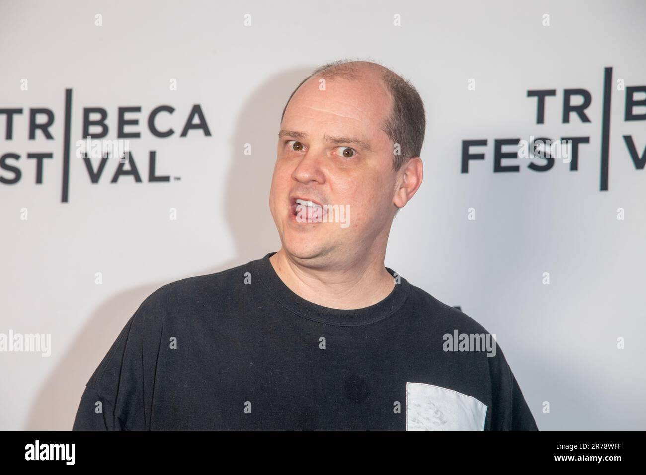 NEW YORK, NEW YORK - JUNE 13: Mike Flanagan attends "Alan Wake 2 ...