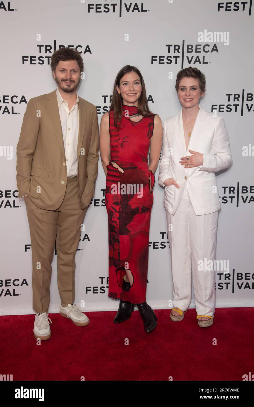 New York, United States. 13th June, 2023. (L-R) Michael Cera, Hannah ...
