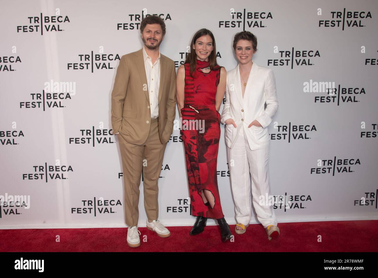 New York, United States. 13th June, 2023. (L-R) Michael Cera, Hannah ...