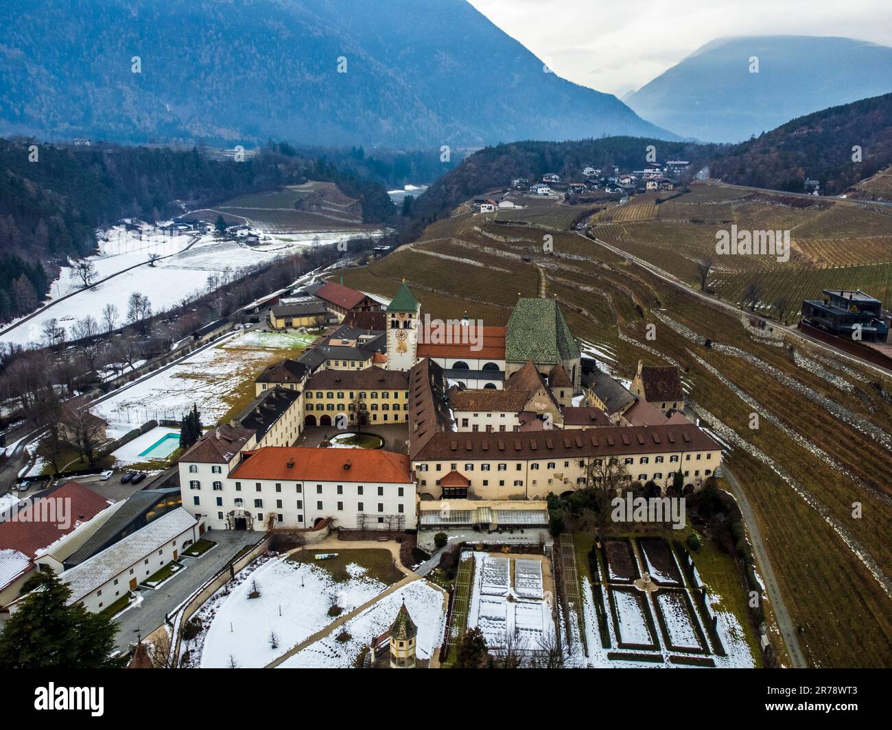 Bolzano novacella monastery hi-res stock photography and images - Alamy