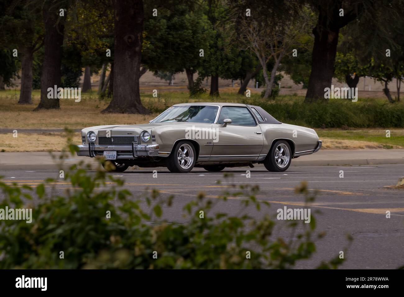 A 1973 Chevy Monte Carlo North Modesto Kiwanis American Graffiti Car ...