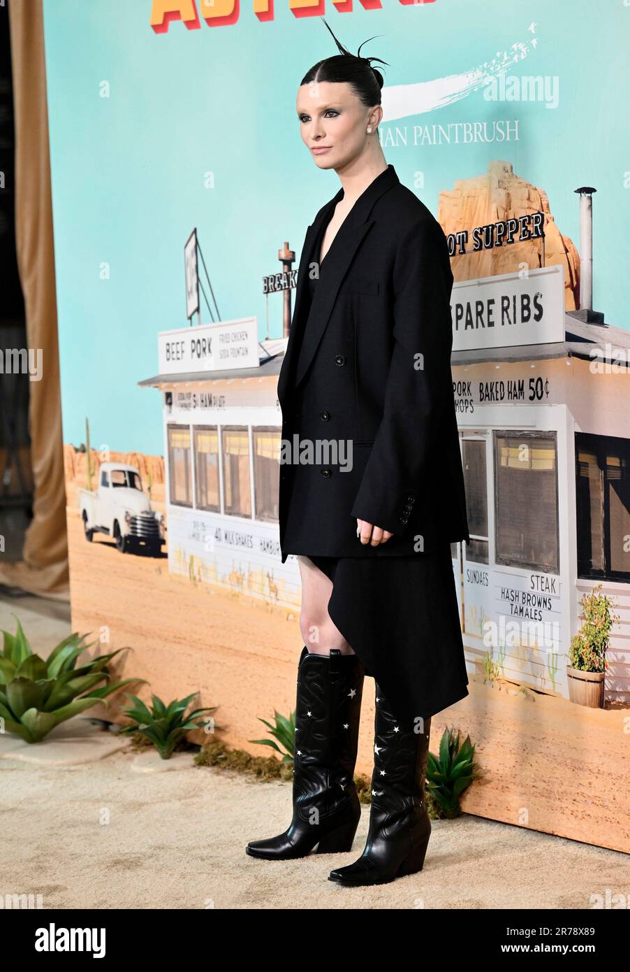 Dylan Mulvaney attends the premiere of "Asteroid City" at Alice Tully ...