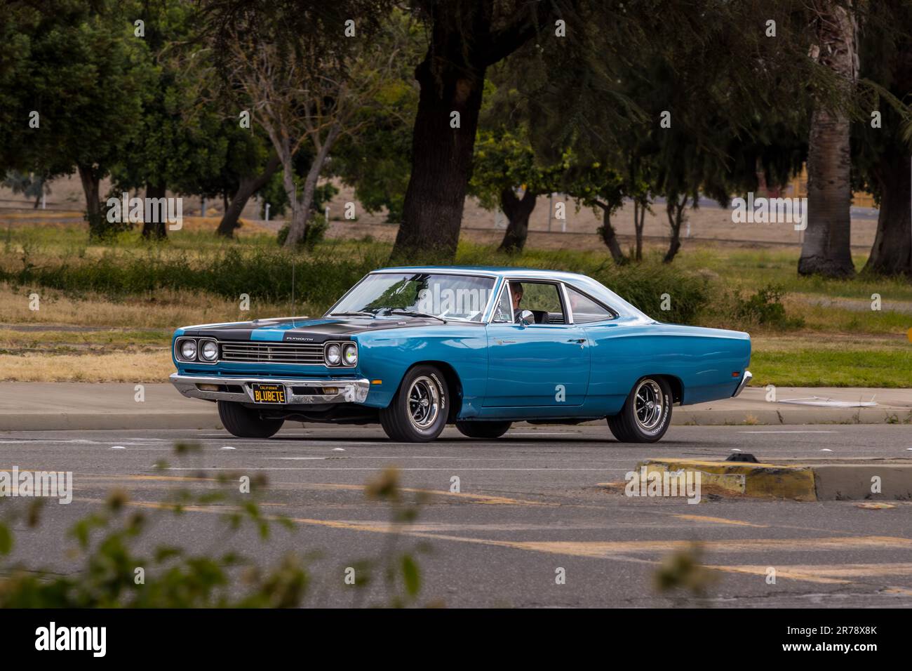 A 1969 Plymouth Road Runner at the North Modesto Kiwanis American ...