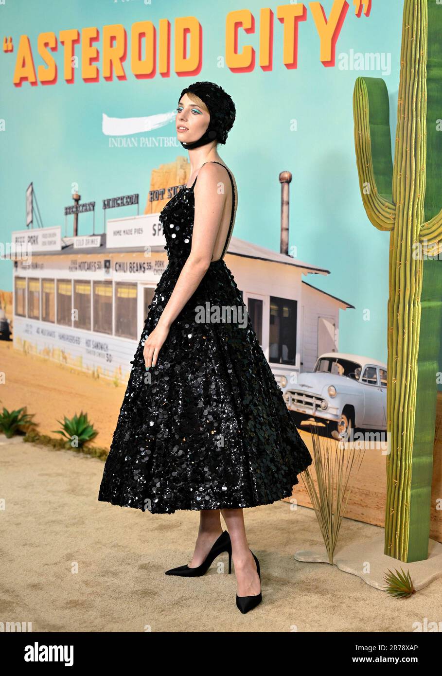 Maya Hawke attends the premiere of "Asteroid City" at Alice Tully Hall ...
