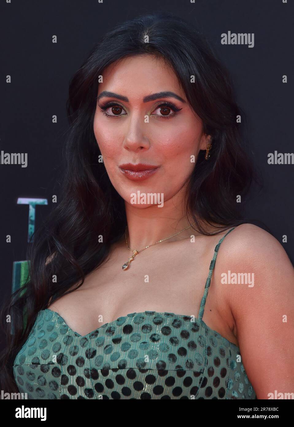 Nisha Aaliya arrives at the premiere of "Secret Invasion," Tuesday ...