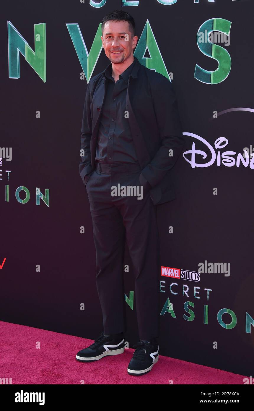 Killian Scott arrives at the premiere of "Secret Invasion," Tuesday ...