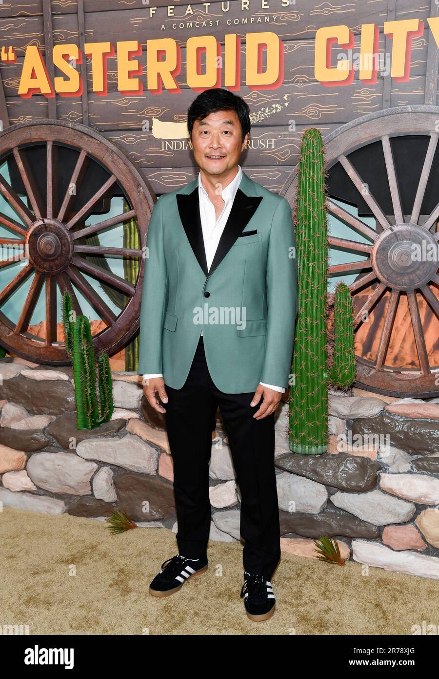 Stephen Park attends the premiere of "Asteroid City" at Alice Tully ...