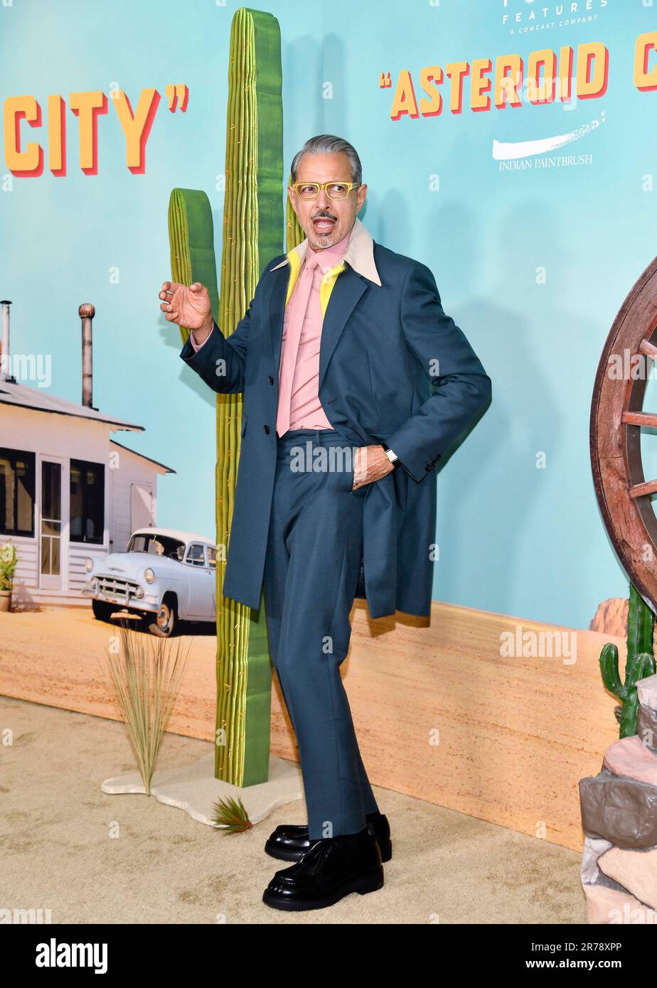Jeff Goldblum attends the premiere of "Asteroid City" at Alice Tully Hall on Tuesday, June 13 ...