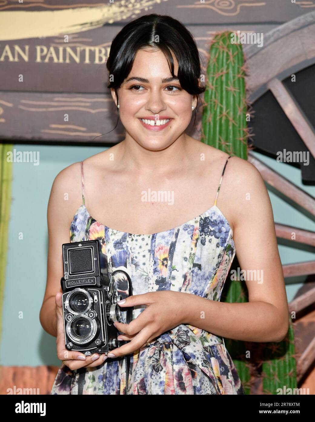 Grace Edwards attends the premiere of "Asteroid City" at Alice Tully Hall on Tuesday, June 13 ...