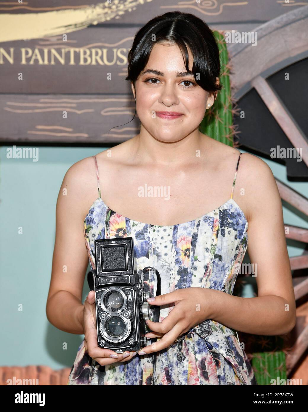 Grace Edwards attends the premiere of "Asteroid City" at Alice Tully ...