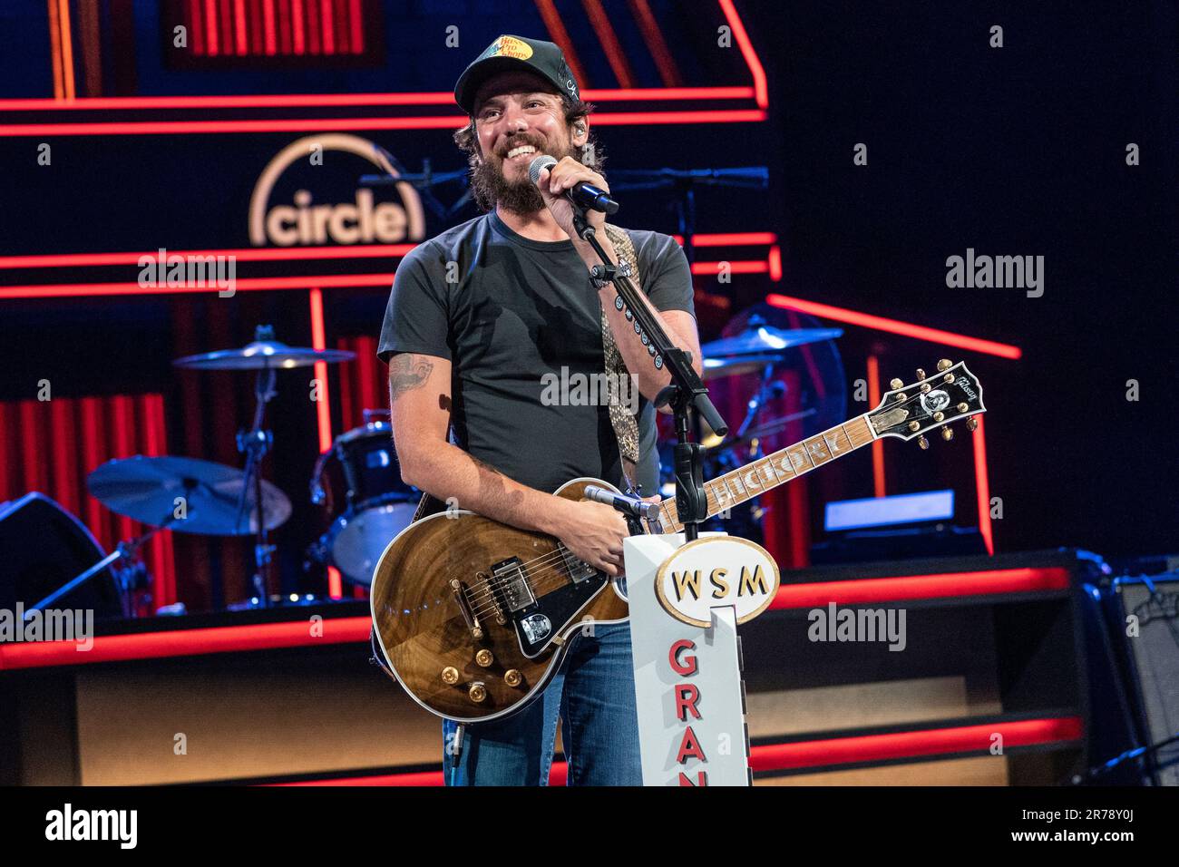 Chris Janson performs at the Grand Ole Opry on Tuesday, June 13, 2023 ...