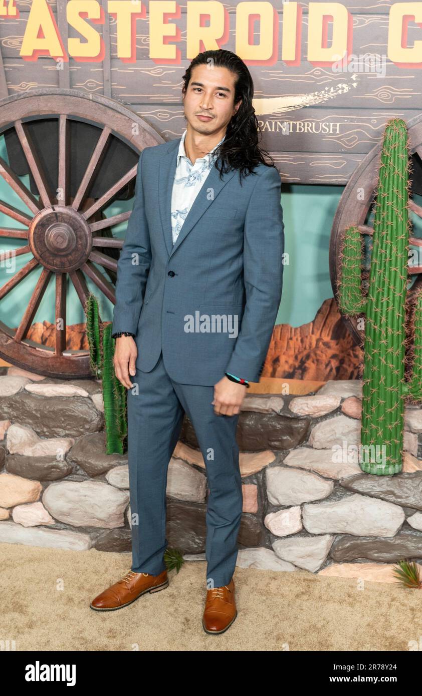 New York, USA. 14th June, 2023. Sam Marra attends New York premiere of ...