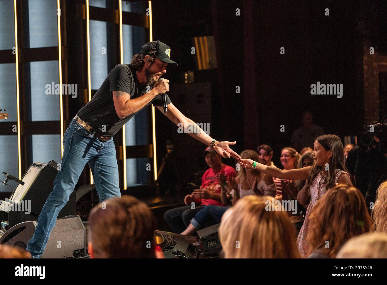 Chris Janson performs at the Grand Ole Opry on Tuesday, June 13, 2023 ...
