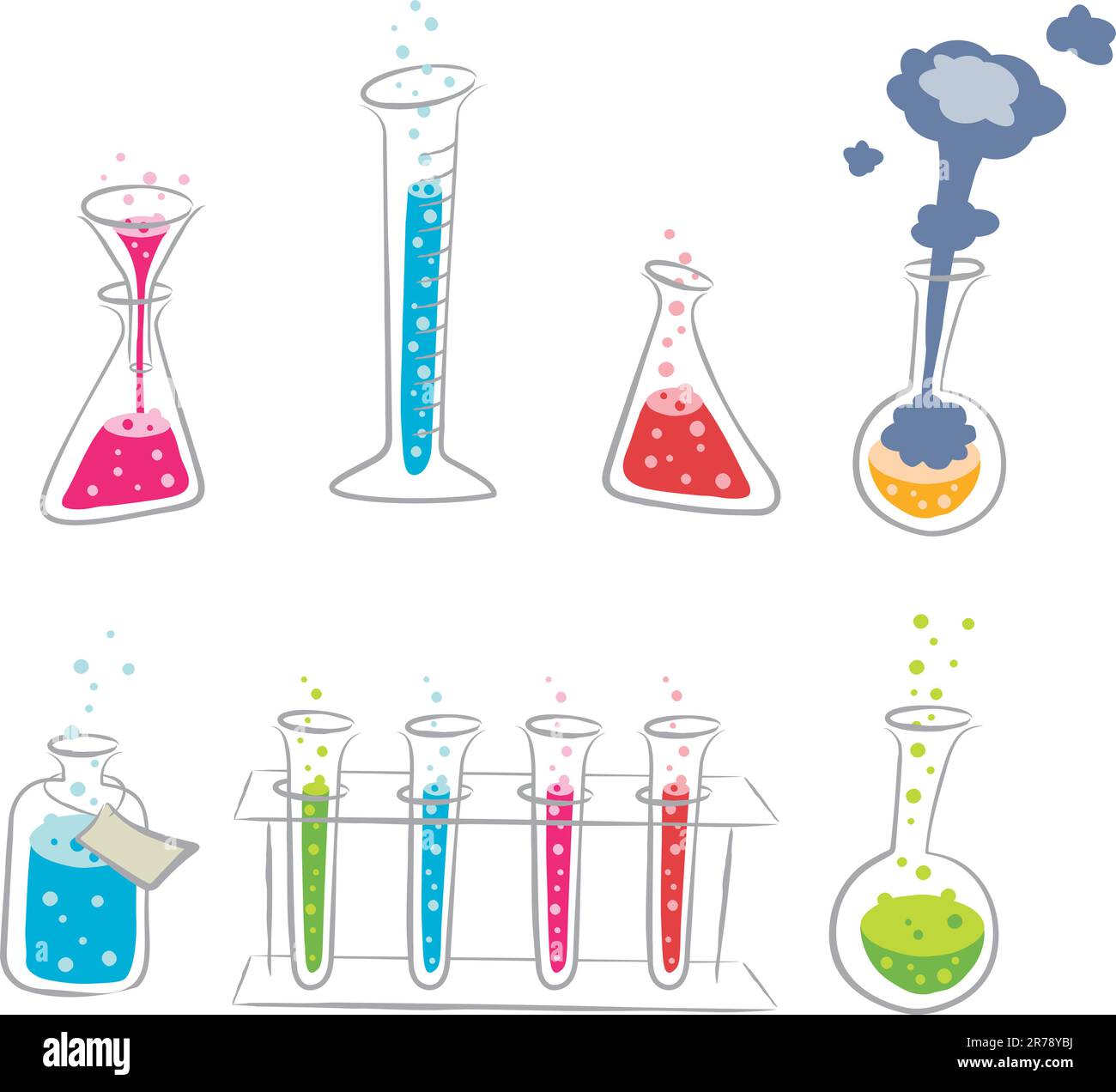 Chemical liquid explosion Stock Vector Images - Alamy