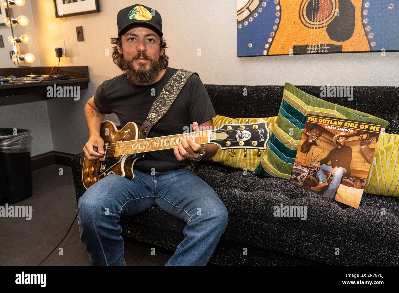 Chris Janson is seen at the Grand Ole Opry on Tuesday, June 13, 2023 ...