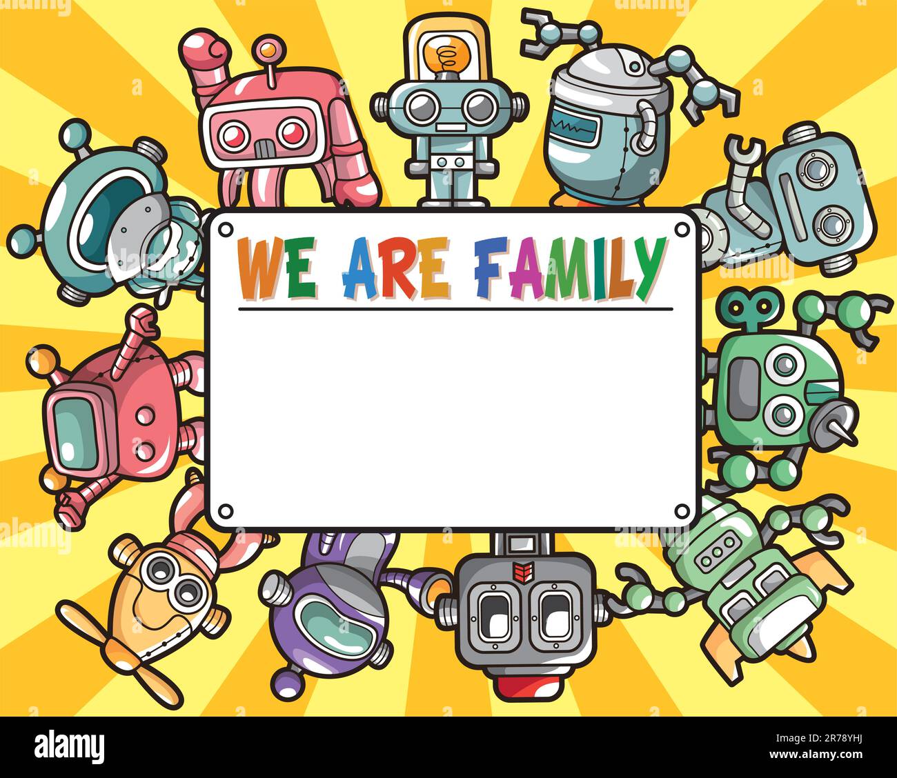 Animated postcard Stock Vector Images - Alamy