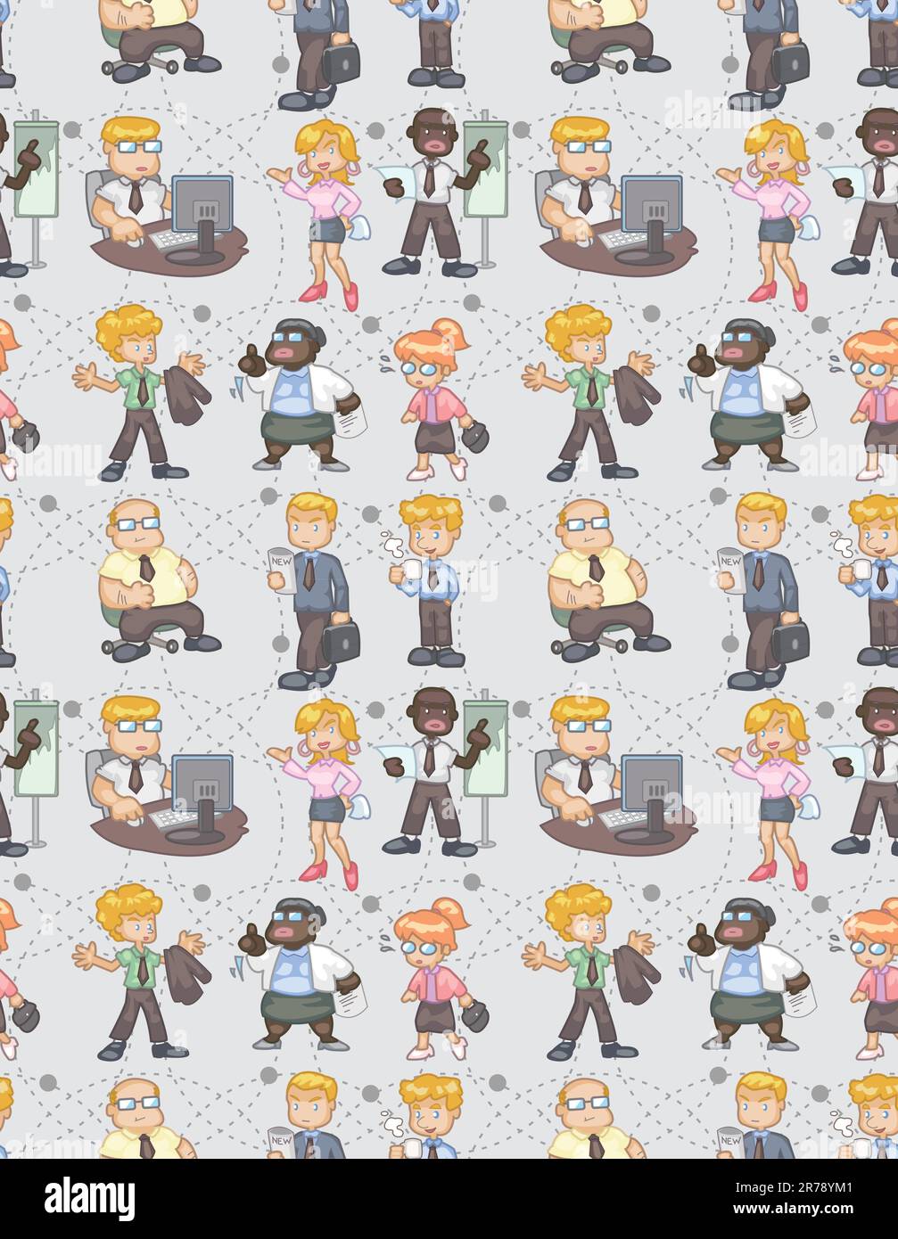 seamless worker pattern Stock Vector Image & Art - Alamy