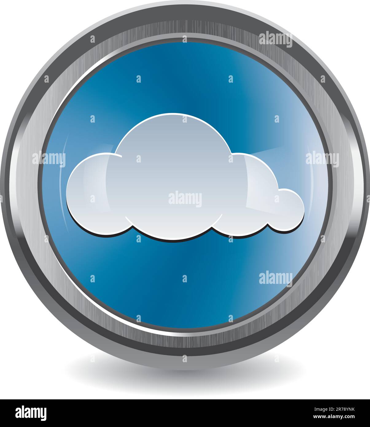 Brushed chrome reflections Stock Vector Images - Alamy