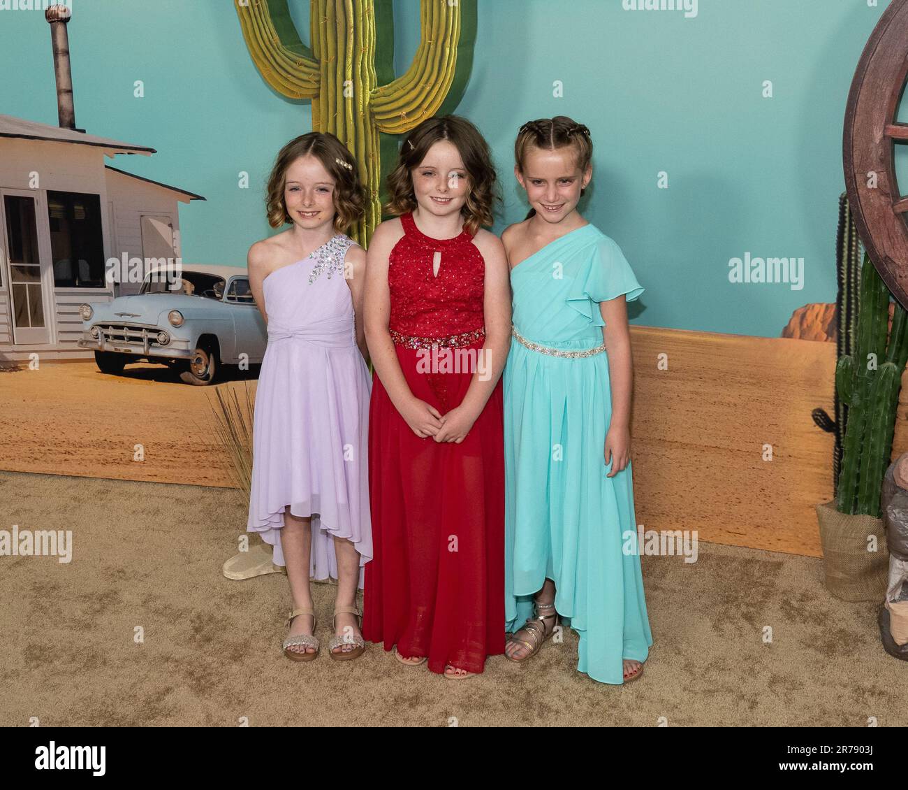 New York, United Stated. 13th June, 2023. (L-R) Ella Faris, Gracie ...
