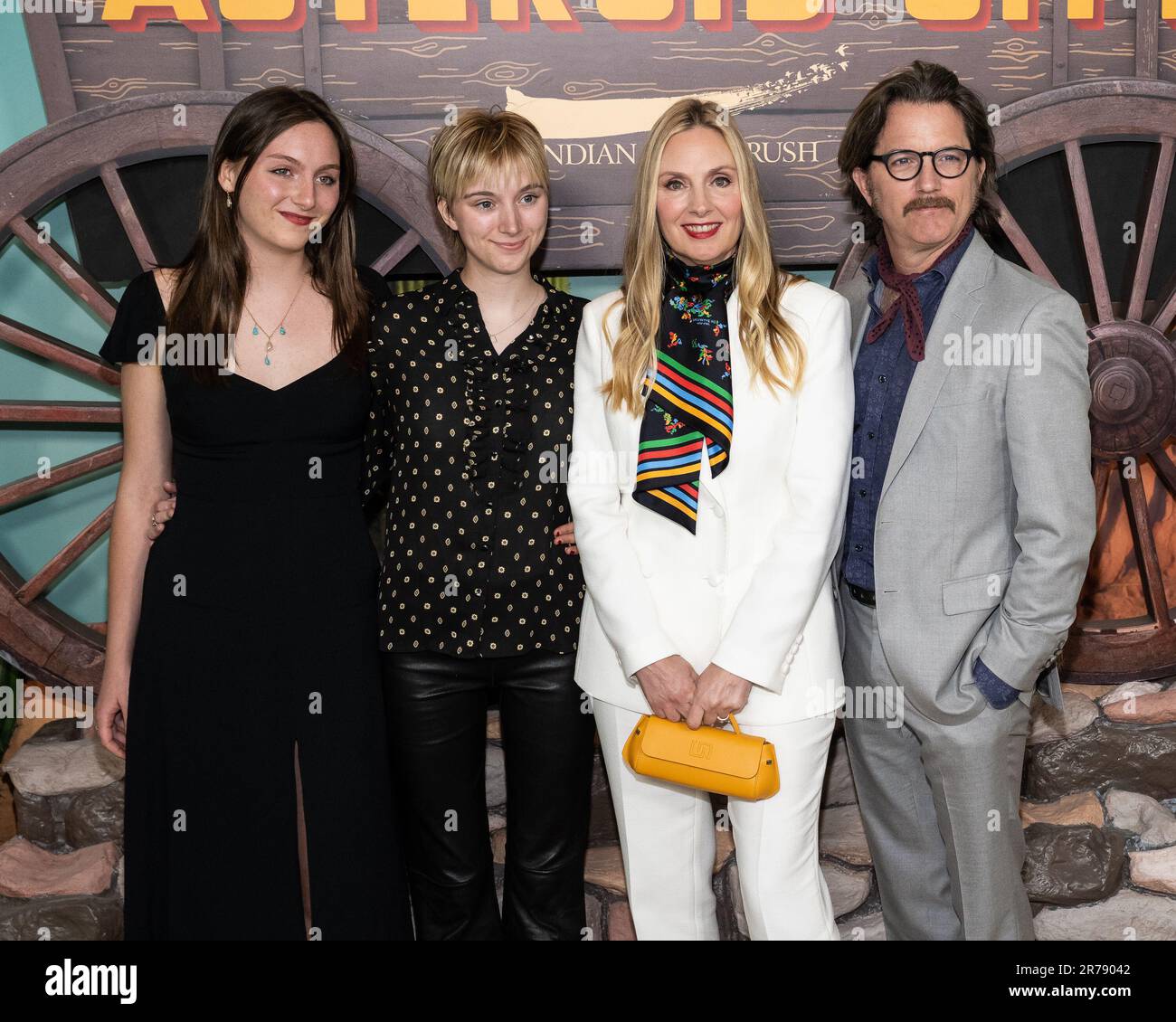 New York, United Stated. 13th June, 2023. (L-R) Mae Walker, Georgia ...