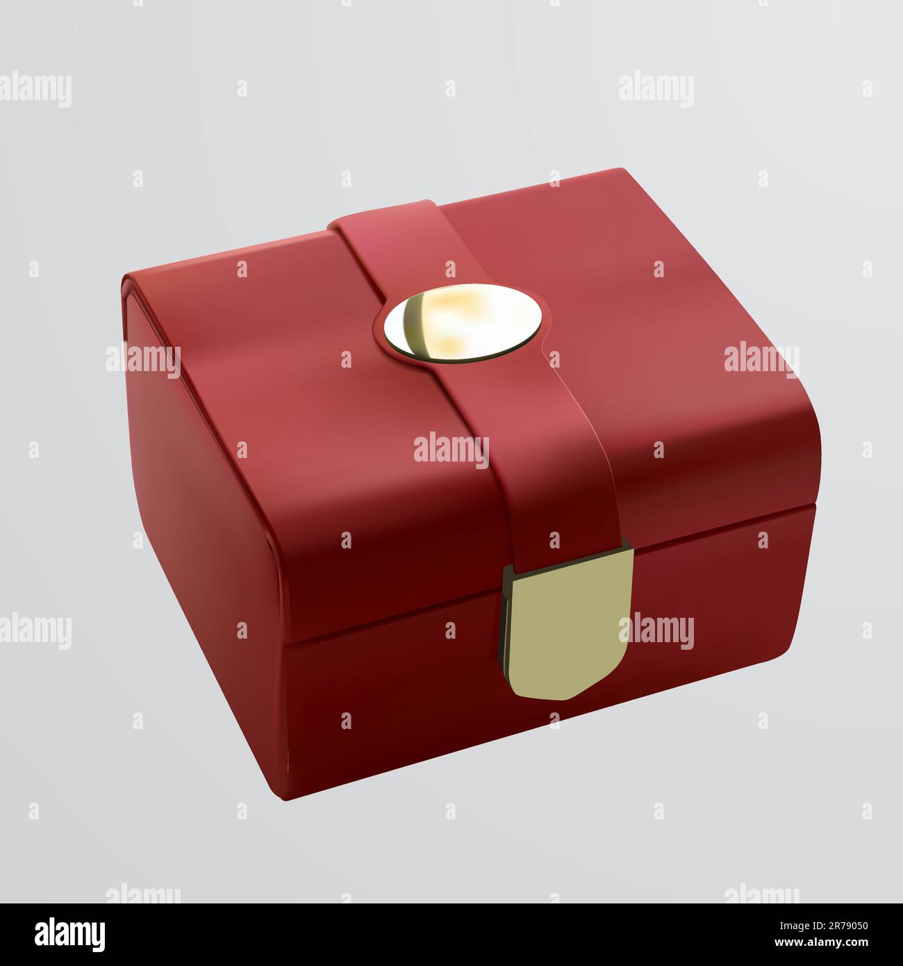 Victorian metal box Stock Vector Images - Alamy