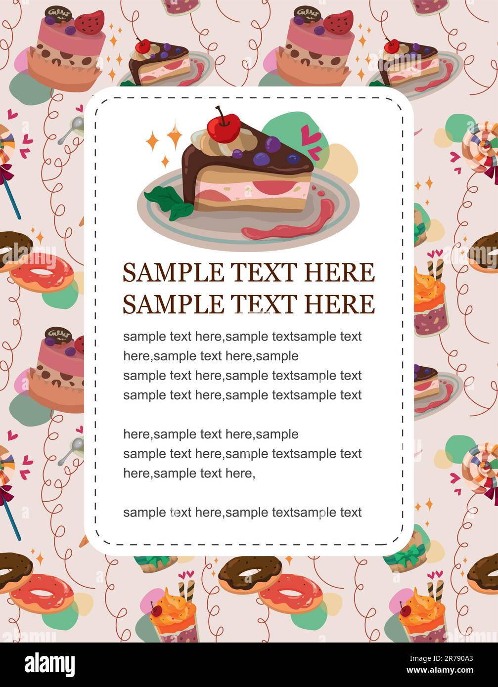 Cake with spiral design hi-res stock photography and images - Alamy