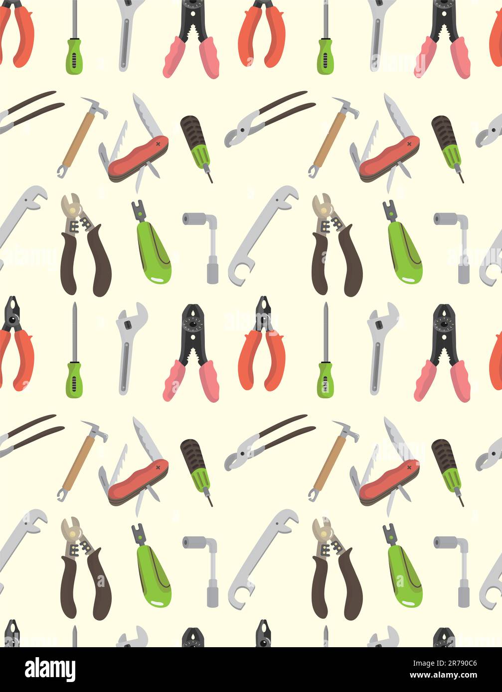 seamless tool pattern Stock Vector Image & Art - Alamy